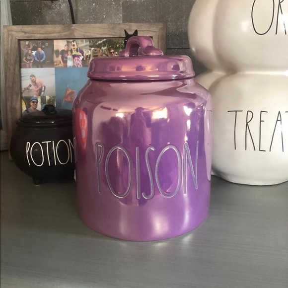 Rae Dunn | Holiday | New Rae Dunn Halloween Purple Poison Iridescent ...